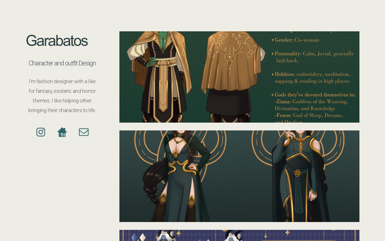 Garabatos Character Design
